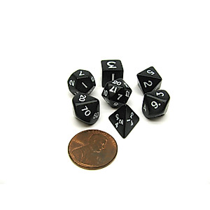 Opaque: Mini 7Pc Black/White