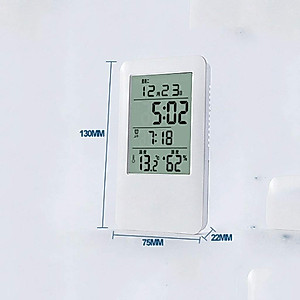 WODMB Thermometer Digital Indoor Thermometer Hygrometer with Humidity Guage, Accurate Temperature Humidity Monitor Meter with Touch Indoor