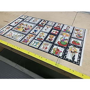 Loralie Designs Sew Curious! Fabric Panel for Quilting