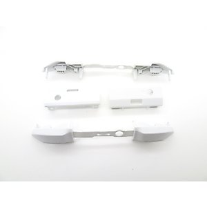 Lb Rb Bumper Button Home Guide Surround Replacement Compatible with Xbox Series S Controller White (2pcs)