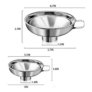 Cedilis 4 Pieces Canning Kit, 1PC Canning Rack+ 1PC Canning Jar Lifter Tong+ 2PC Canning Funnels, Stainless Steel Canning Supplies Canning Rack and Canning Tong for Mason Jars