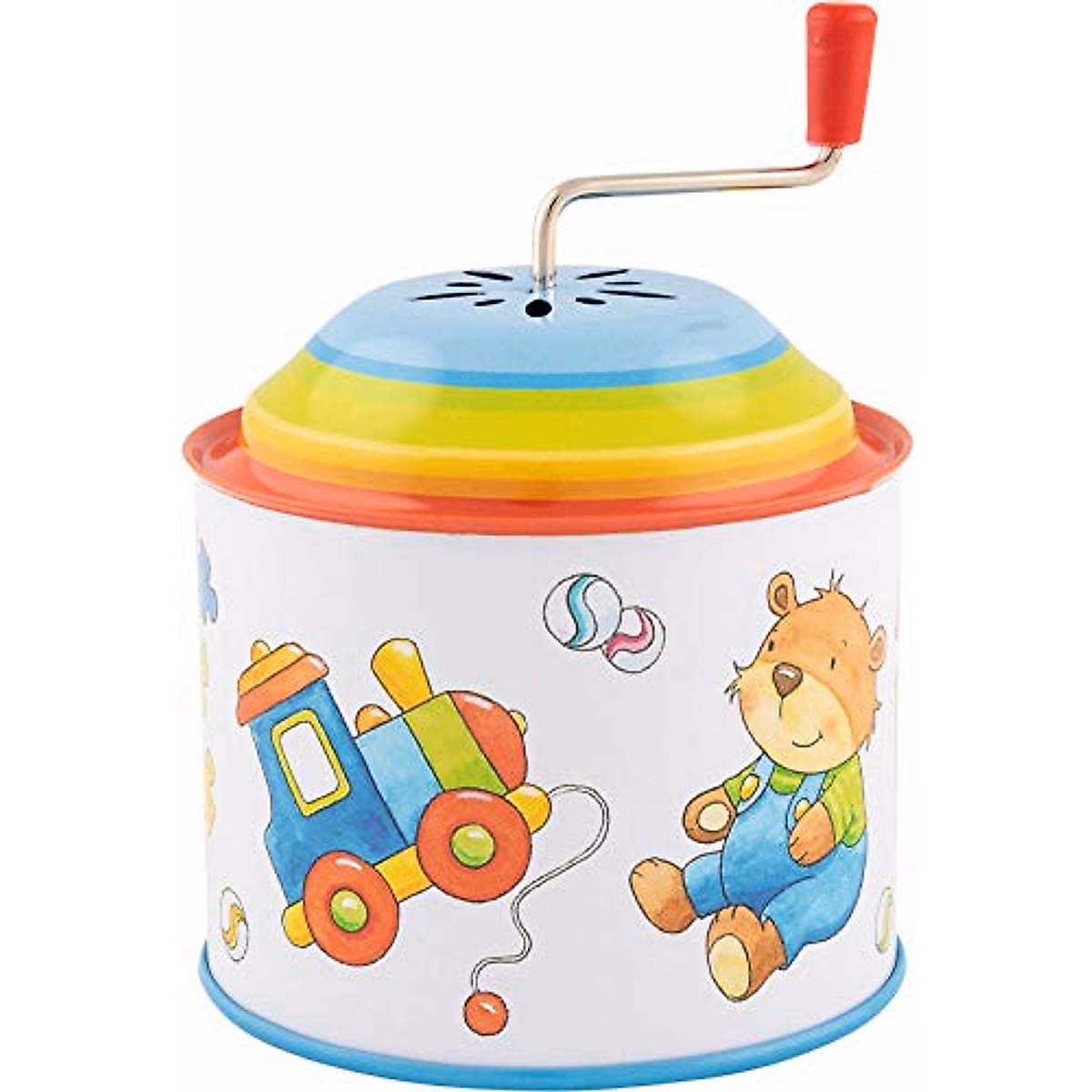 Goki 60723 Caja música, juguetes, melodía: La sinfonia de Los Kids Furniture, Multi-Coloured (Multi-Coloured)