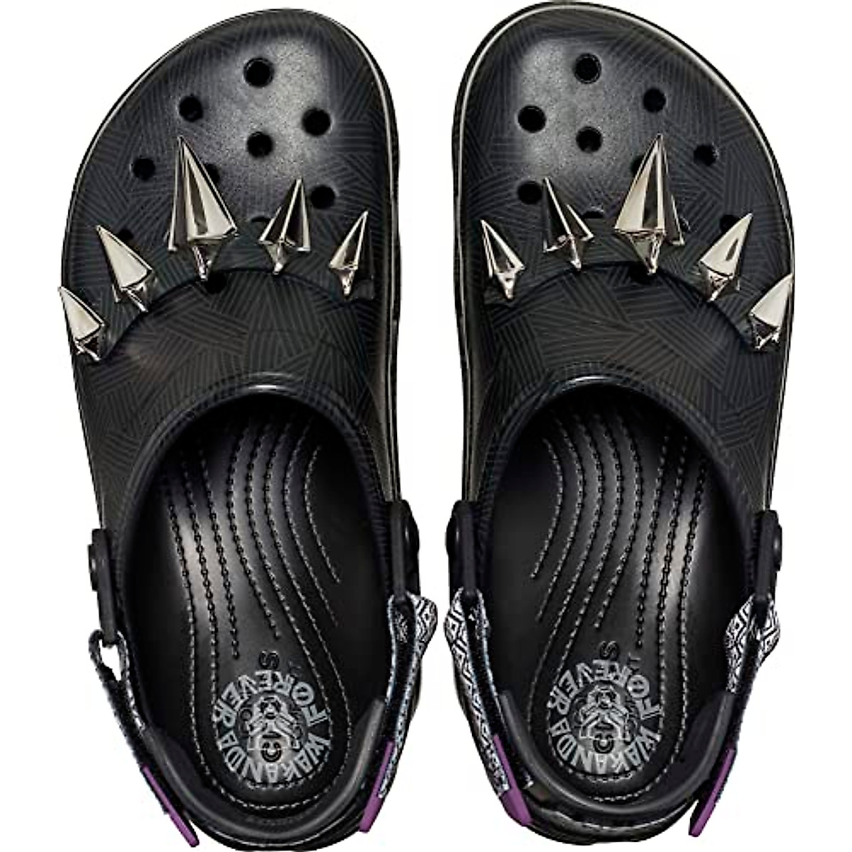 Crocs Unisex Marvel Superhero Clogs, Spiderman, Black Panther and Captain America Shoes, Multi, Numeric_8 US Men