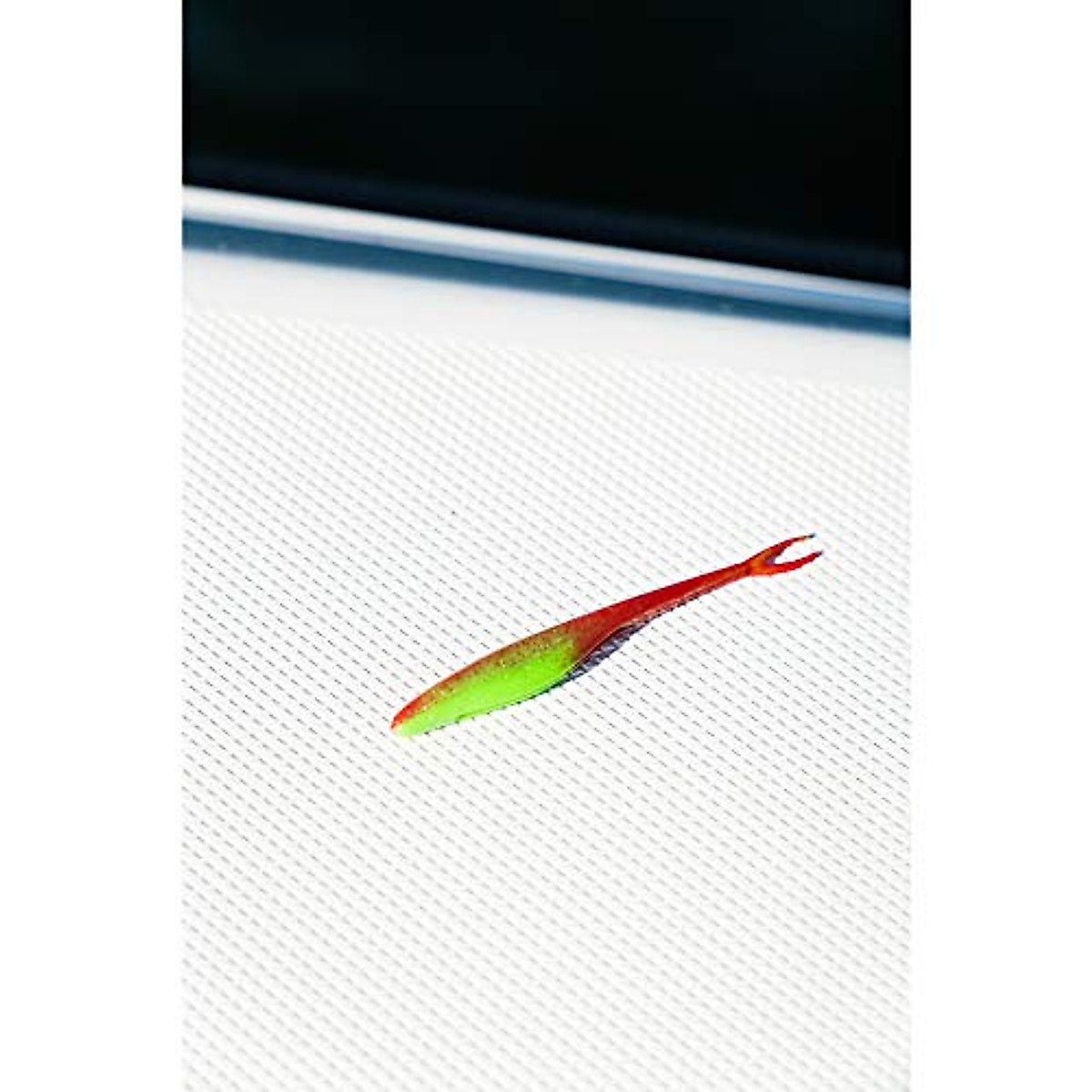 Berkley Gulp! Jerk Shad Saltwater Fishing Soft Bait, Chartreuse Pepper Neon, 5in