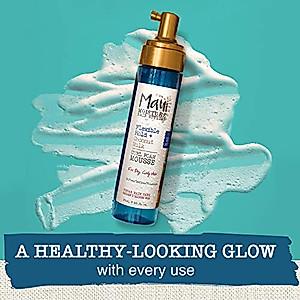 Maui Moisture Flexible Hold + Coconut Milk Curl Foam Mousse, for Curly Hair Styling, No Drying Alcohols, Parabens or Silicone, 8.5oz