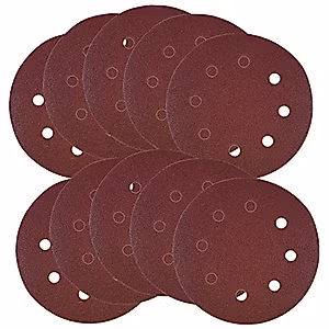 BN Products 7 inch Vacuum Sanding Disc, 240-Grit, 10-Pack, for Use with BNR1841 Handheld Halo Dustless Drywall and Plaster Sander