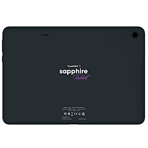 TravelWifi Sapphire Tablet Mobile Hotspot, 10.1" Full HD Touch Screen, Portable WiFi Hotspot for Travel in 130+ Countries, Preloaded 3GB Free Global Data, CloudSIM Technology