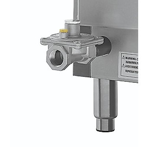 Kratos 29Y-006 48" Wide Commercial Gas Countertop Griddle with Manual Controls, 4 Burners, 120,000 BTU