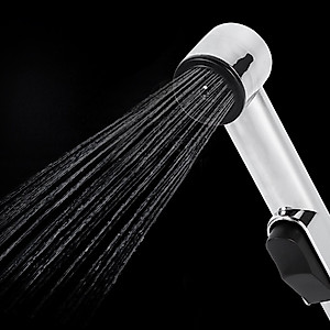 Oumefar 2PCS Handheld Bidet Sprayer for Toilet, Home Bathroom Portable Chrome Plated ABS Plastic Chrome Plated Toilet Bidet Shower Spray Toilet Sprayer(2PCS)