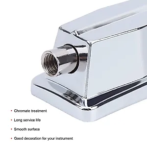 5Pcs Drum Claw Hook, Rectangular Chrome Plated Snare Drum Lug Bass Drum Replacement Parts