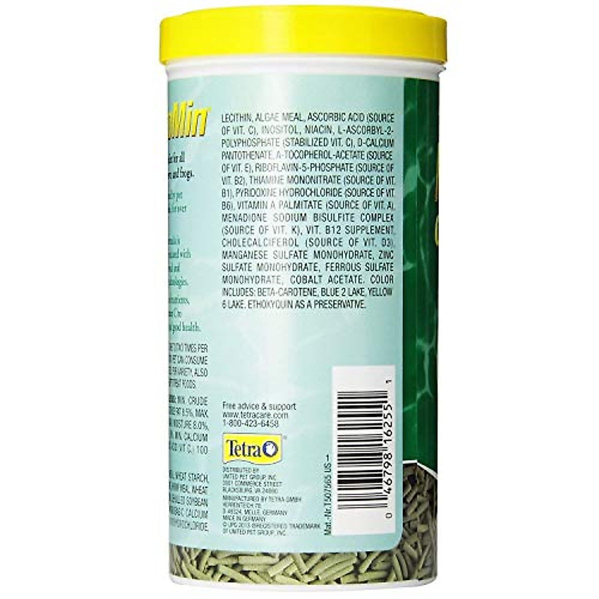 Tetra ReptoMin Aquatic Turtle, Newt and Frog Reptile Floating Food Sticks,10.59 Ounce