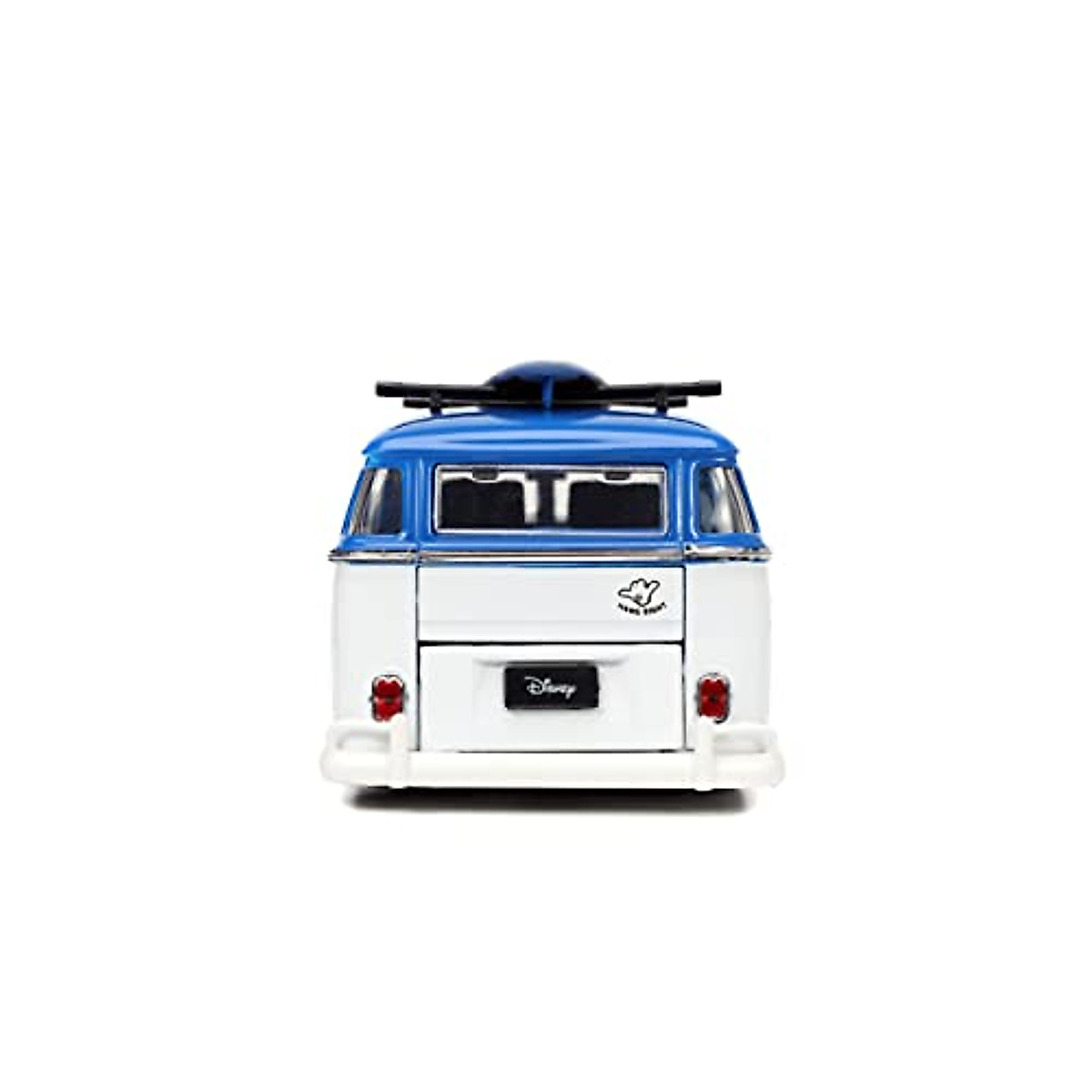 Jada Toys Disney Mickey and Friends 1:24 Volkswagen T1 Bus Die-cast Car w/ 2.75" Mickey Mouse Figure, Toys for Kids and Adults