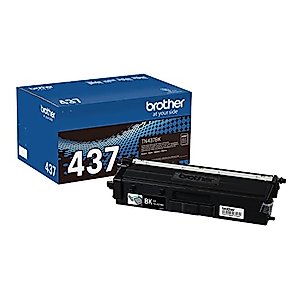 Brother Genuine TN437BK Ultra High Yield Black Toner Cartridge XL