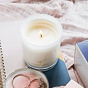 Living Light Luxury Soy Candles (Lemon Bergamot, Large)
