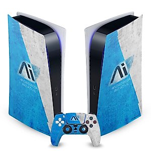 Head Case Designs Officially Licensed EA Bioware Mass Effect Initiative Distressed Andromeda Graphics Vinyl Faceplate Sticker Gaming Skin Decal Cover Compatible with Sony PS5 Digital & DualSense