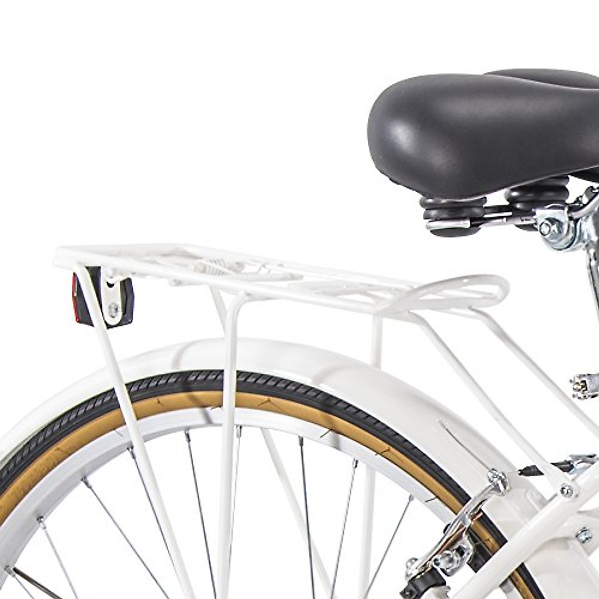 ROYCE UNION RMX 700c Womens 3-Speed Commuter Bike, 17" Aluminum Frame, White