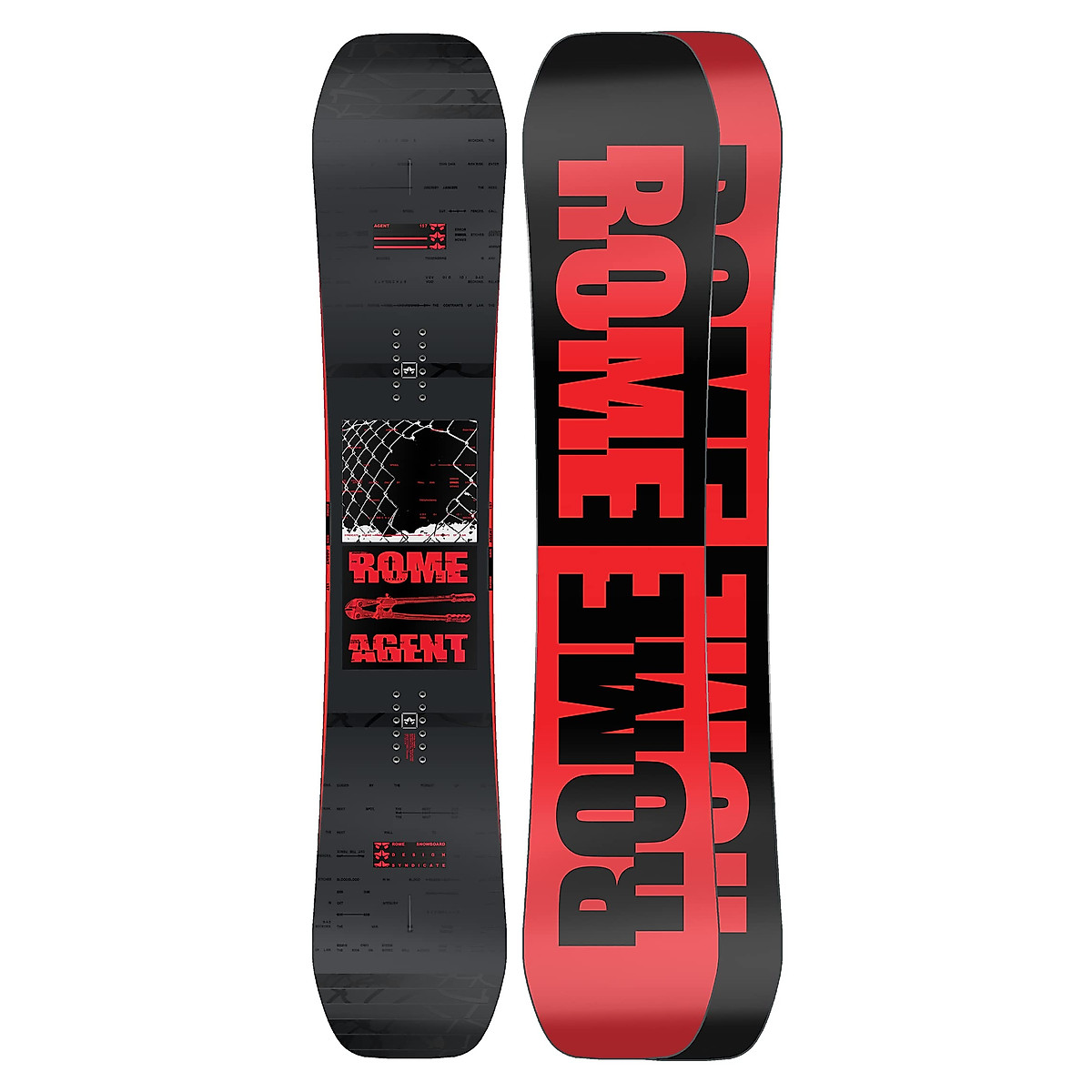 Rome Mens Agent True Twin Snowboard - 2022/2023 Size 151cm