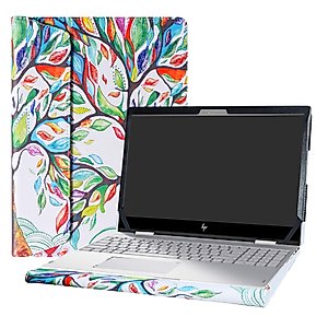 Alapmk Protective Case Cover for 15.6" HP Envy X360 15 15-cnXXXX 15m-cnXXXX 15-cpXXXX 15m-cpXXXX Laptop [Warning:Not fit Envy X360 15 15-apXXX 15-arXXX 15-wXXX 15-bqXXX 15-bpXXX 15-uXXX],Love Tree