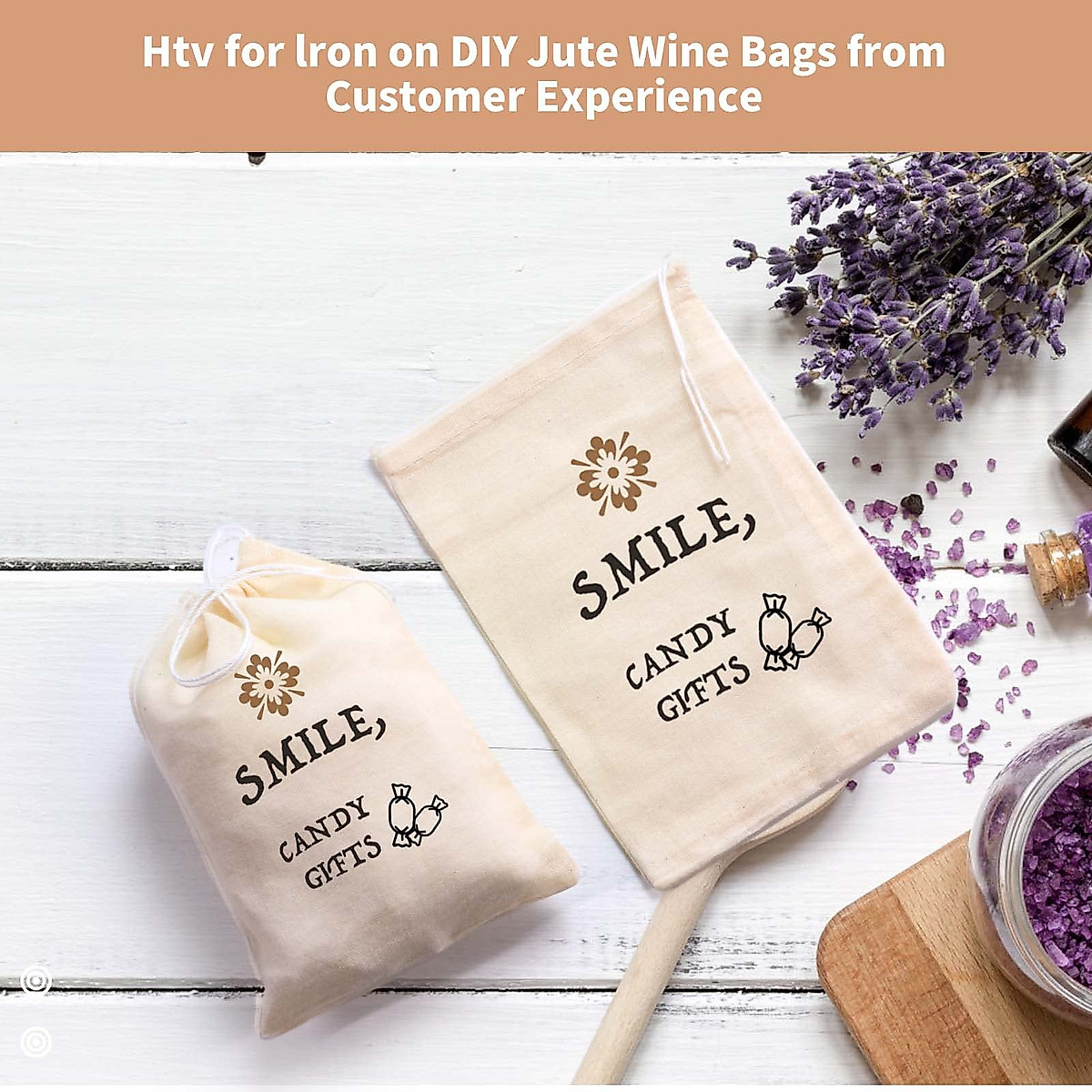 Boboom 60 Pcs Muslin Bags, 3.7x5.7 Inch Reusable Cotton Drawstring Bags, Natural Cotton Bags with Drawstring, Produce Bags Sachet Bag Bulk Gift Bag Jewelry Pouch for Wedding Party Home Storage