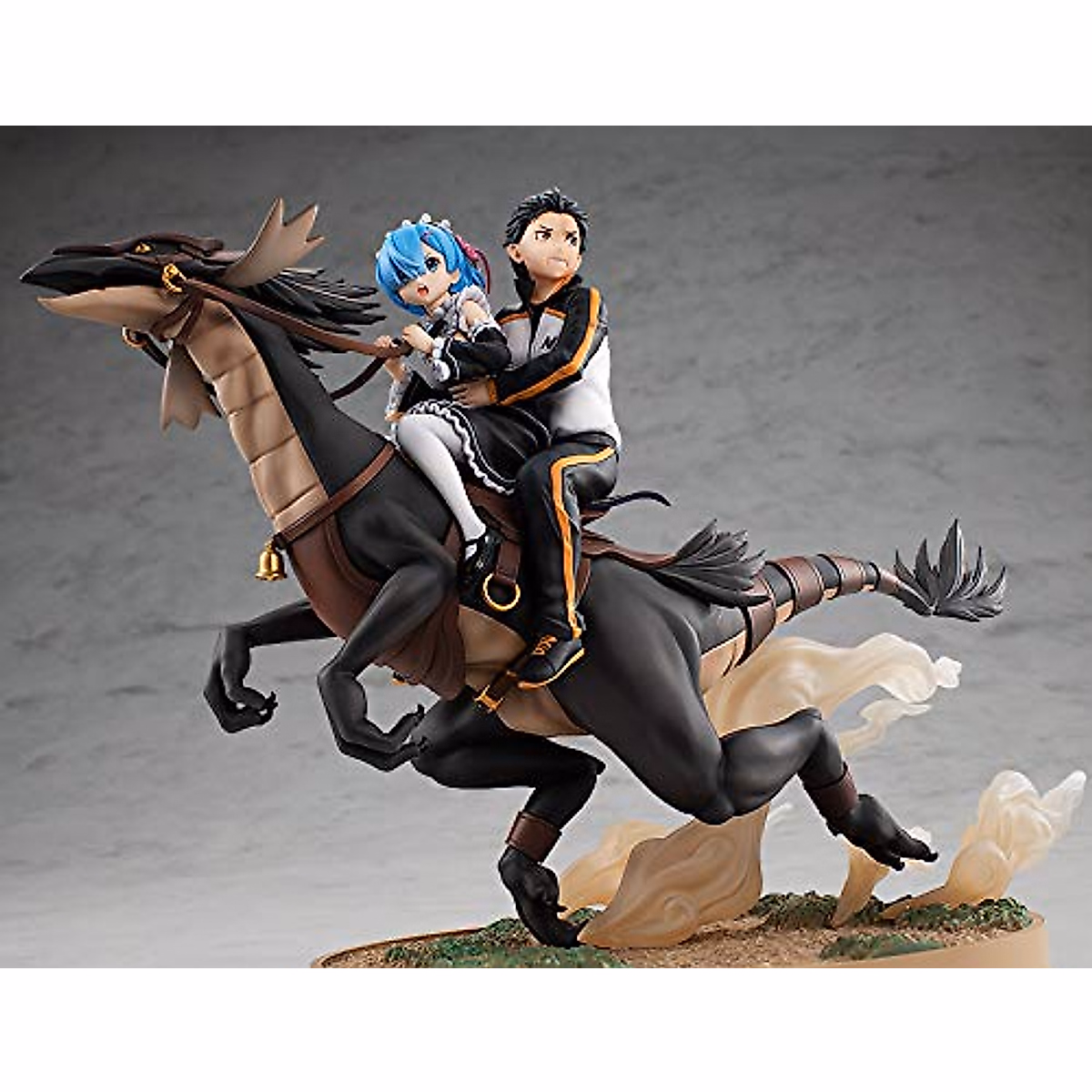 Kadokawa Re: Zero - Starting Life in Another World: Rem & Subaru (Attack On The White Whale Version) PVC Figure