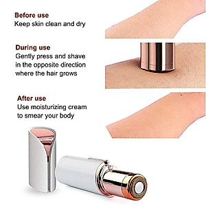 PcleasureCD Facial Hair Remover Replacement Heads,Fit all Hair Remover for Women,Painless Facial Hair Remover Blade with Cleaning Brush,Perfect Touch and Smooth Finishing,18K Gold-Plated