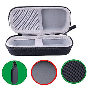 WERJIA Hard EVA Travel Case Fits Zoom H1n/ZH1 H1 Handy Recorder (black)