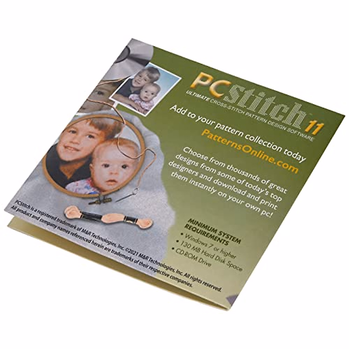 M & R Technologies Pc Pro Cross Stitch Software Version 11, Multicoloured, 19.3 x 13.71 x 3.55 cm