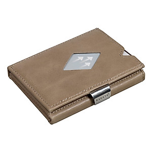EXENTRI Multiwallet with RFID protection with credit card holder with snap enclosure