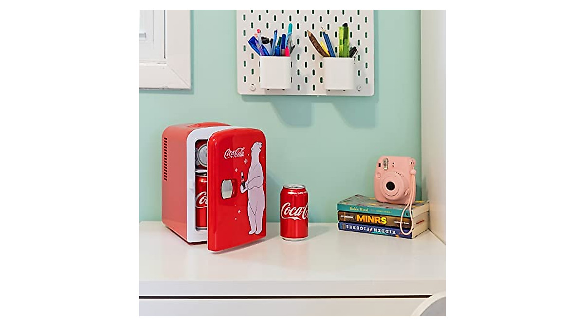 Get the Coca-Cola Polar Bear Mini Fridge - Cool & Warm