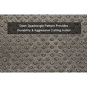 Glass Polish 15003 | Diamond Hand Pad, Hand-Held Sanding Block for Grinding, polishing, Sharp Edges | Grit 60