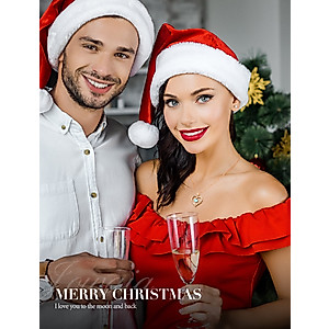 Birthstone Necklace for Women, Gold Necklace, Mothers Day Gift for Mom, Sterling Silver March Birthstone Jewelry Created Aquamarine Necklace Gifts for Wife