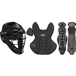 Rawlings | PLAYERS Catchers Set | Youth - Ages 12 & Under | Black