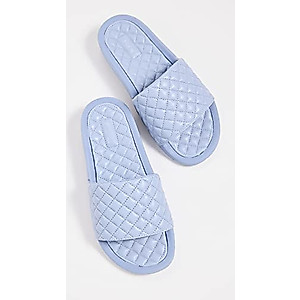 APL: Athletic Propulsion Labs Women's Lusso Slides, Frozen Grey, 9 Medium US