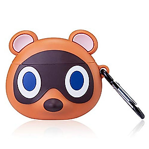Jowhep Case for AirPod 2/1 Cartoon Design Cute Silicone Cover with Keychain Fashion Funny Soft Protective Skin for Air Pods 2&1 Girls Boys Kawaii Animal Shell Fun Cases for AirPods 1/2 Big Eye Dog
