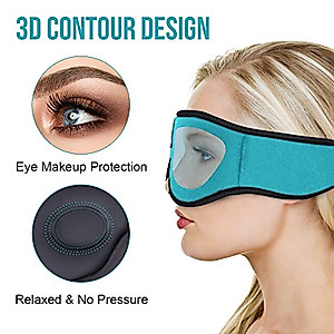 MUSICOZY Sleep Headphones Bluetooth 5.2 Sports Headband, Wireless Music Sleeping Headband Headphones IPX6 Waterproof Earbuds for Side Sleepers Workout Running Insomnia Travel Yoga, Pack of 2