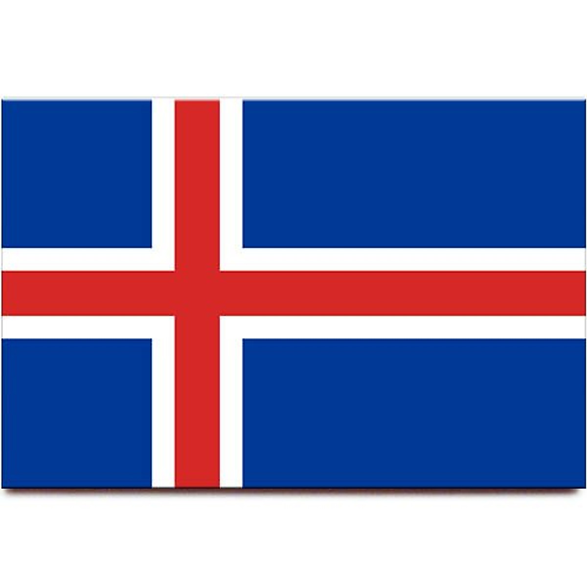 Iceland Flag Fridge Magnet Reykjavik Travel Souvenir