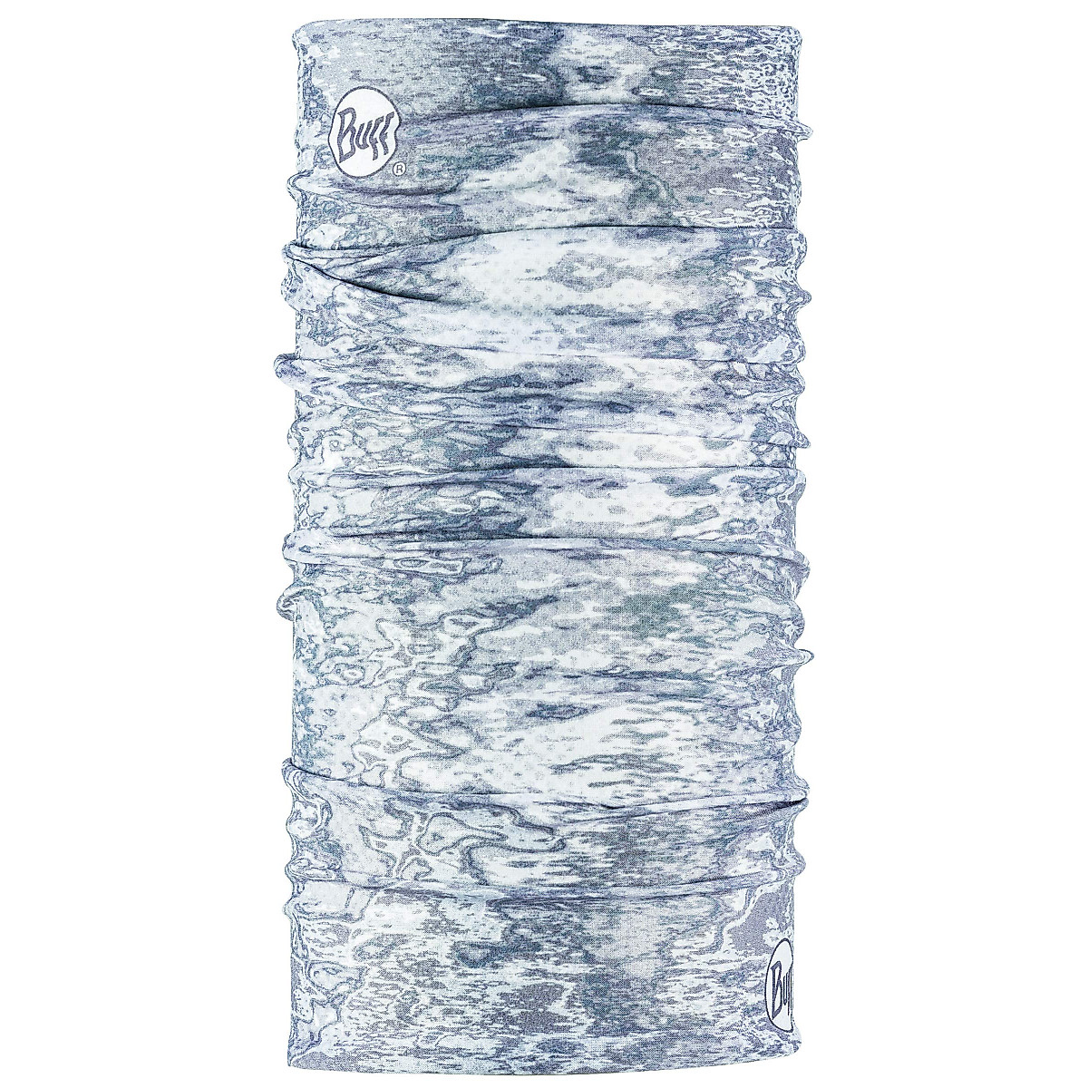 BUFF CoolNet UV XL Neck Gaiter, UPF 50 Sun Protection, Breathable, Cooling Bandana, Versatile, Quick Dry Face Mask, Camo White, X-Large