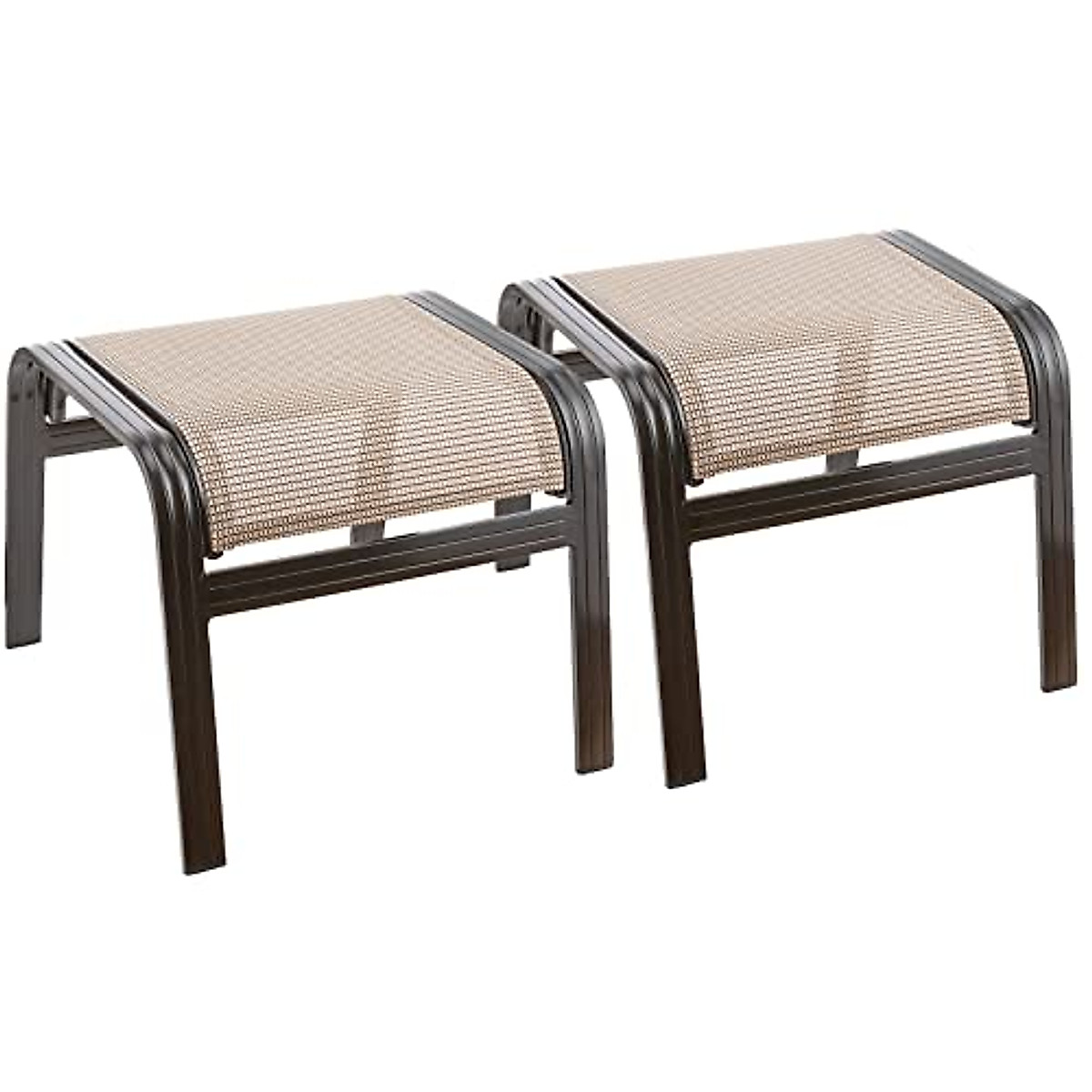 Sunny Furnishings San Diego Ottoman Set of 2