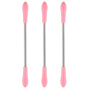 Dr.Nail Facial Hair Remover for Women,3Pcs Hair Remover Spring Threading Tool (Pink)