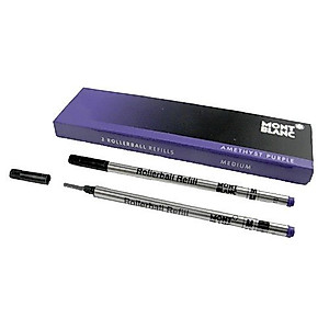 Mont Blanc Rollerball Refill, M 2X1, Amethyst Purple (106931)