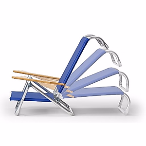 Telescope Casual 74153801 Original Mini-Sun Chaise Folding Beach Arm Chair, Night