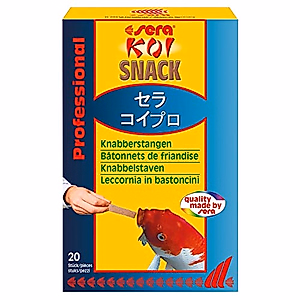 Sera Koi Professional Snack Fish Food, 20 Piece Box