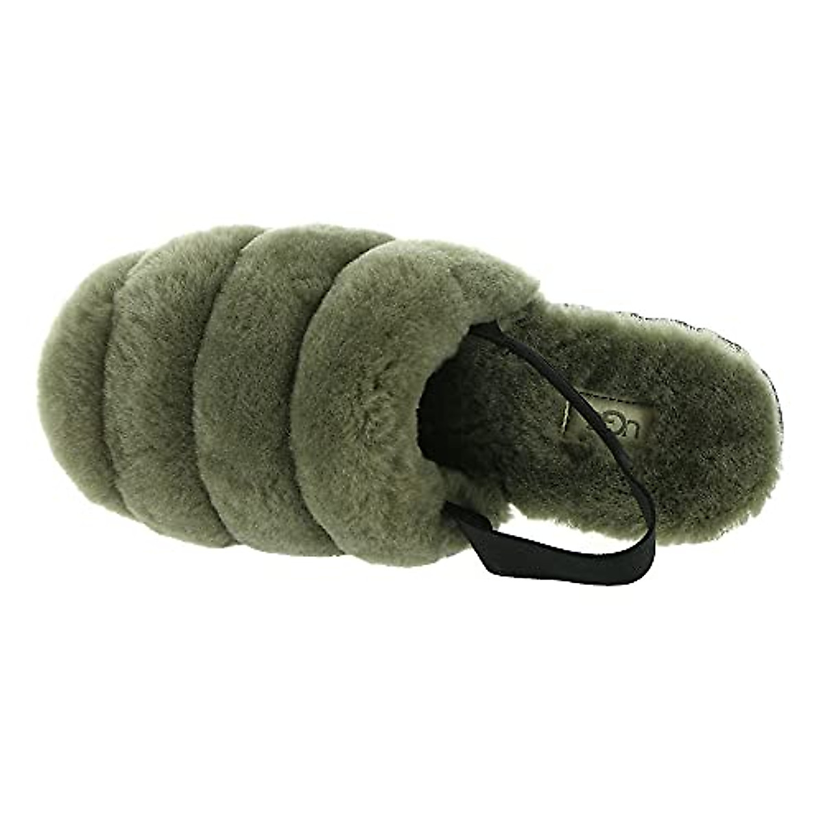 UGG Women's Super Fluff Slipper, Burnt Olive, 9