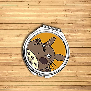 Made by Metal for Man Printing Gray Fat Cat Flip Compatible with Mirror