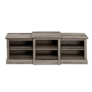 Rockpoint 70inch Classical TV Stand Storage Media Console Entertainment Center for TVs up to 80,Grey Wash