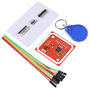AITRIP 2 PCS PN532 NFC NXP RFID Module V3 Kit Near Field Communication Reader Module Kit I2C SPI HSU with S50 White Card Key Card Compatible with Arduino Raspberry Pi DIY Smart Phone Android Phone