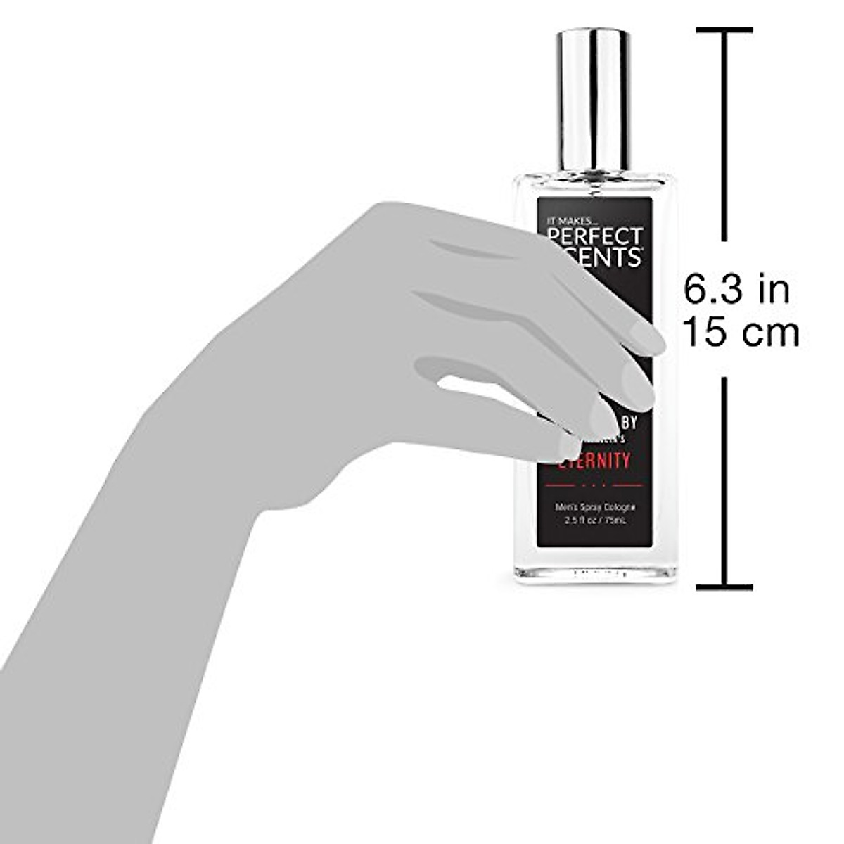 Perfect Scents Fragrances | Inspired by Eternity | Cologne for Men | Vegan, Paraben Free | Never Tested on Animals | 2.5 Fluid Ounces