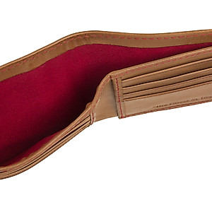 Rawlings Men's Baseball Stitch Bifold, Tan, One Size