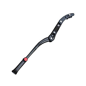 LIOOBO Bike Kickstand Bike Stand Single Sided Support Adjustable for Bike Mountain Road Bike Accessories City Bike Sports Bike Black