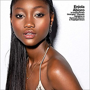 Highlighter Makeup by Revlon, Skin Lights Prismatic Powder Face Makeup, Natural Glow, Shimmer Finish, 201 Daybrak Glimmer, 0.28 Oz